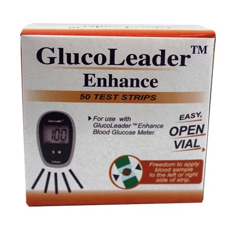 Gluco Leader Enhance (Blue) (Test Strips) – Amar Pharma Ltd.